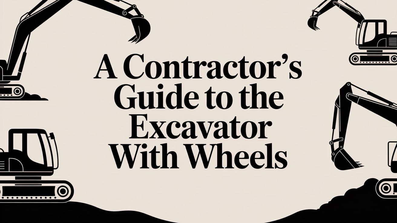 A Contractor's Guide to the Excavator with Wheels